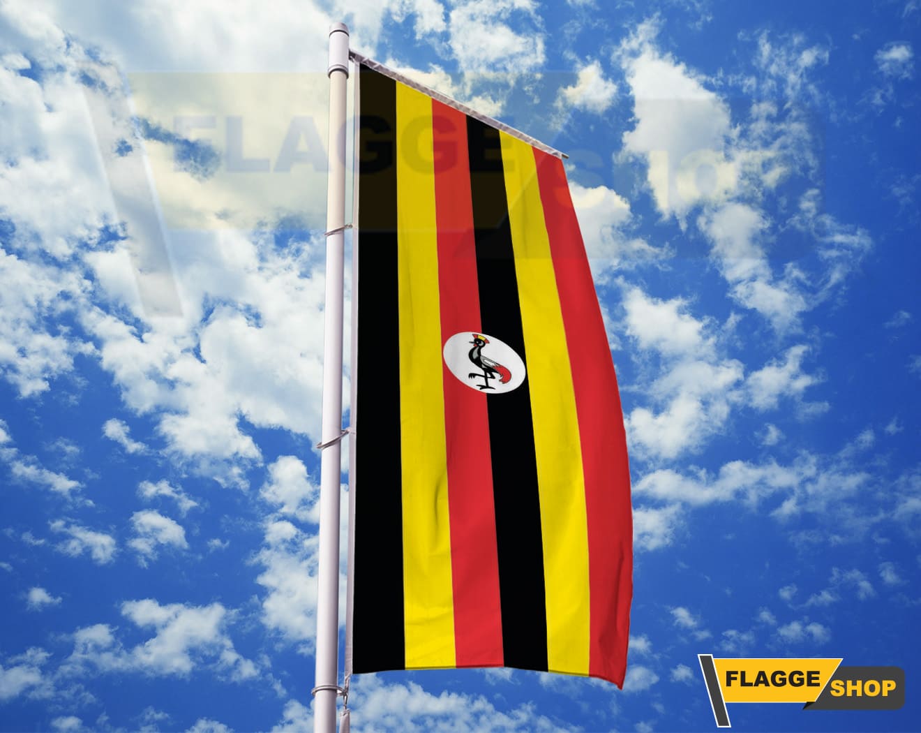 Uganda-Flagge online günstig kaufen - Premium Qualität